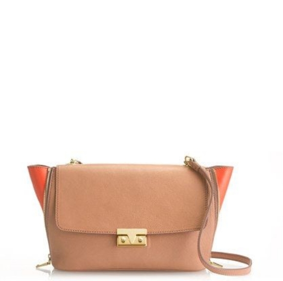 J. Crew | Bags | J Crew Goodwin Colorblock Crossbody Camelorange | Poshmark